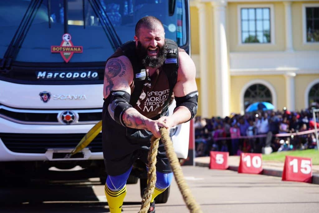 Kolejny strongman wypada z WSM 2020 Konstantine Janashia ma ...